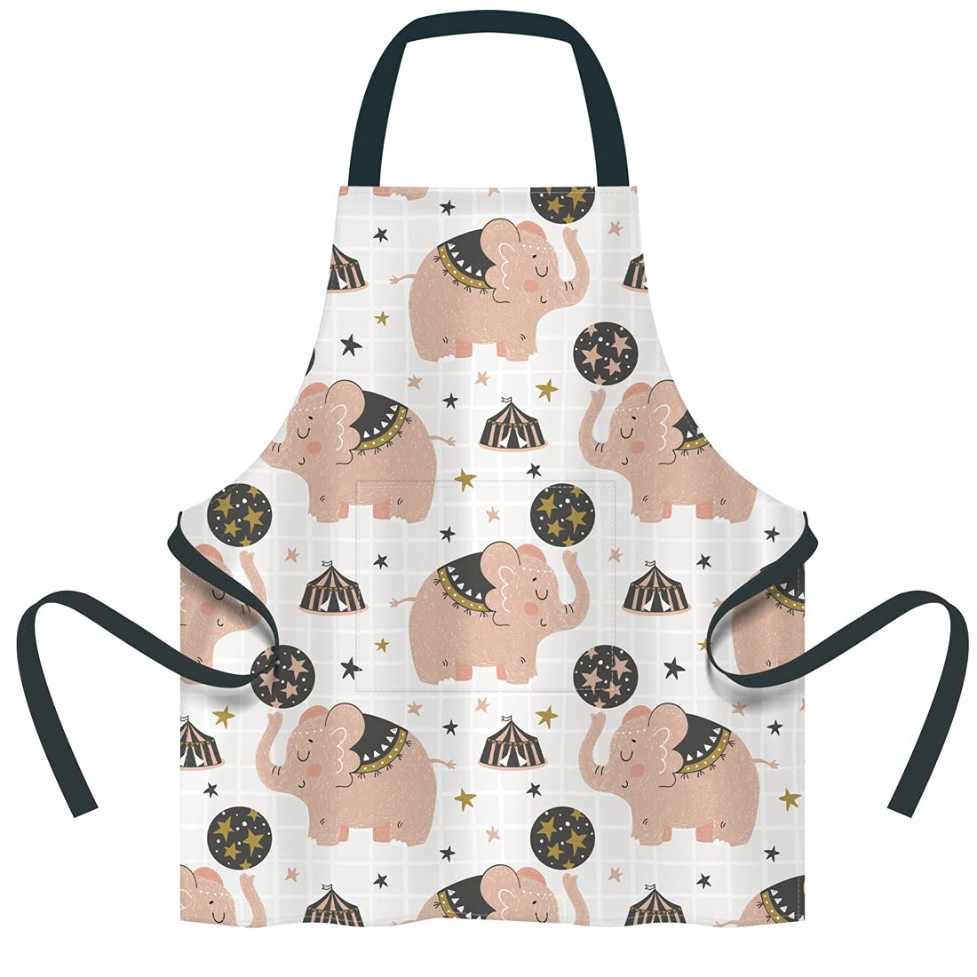 Kids Art Smocks,Apron For Toddler With Pockets, Kids Cotton Apron Toddler,Kids Artists Aprons,For Little Cooks and Messy Artists,Painting Kindergarten Art Craft Cooking.