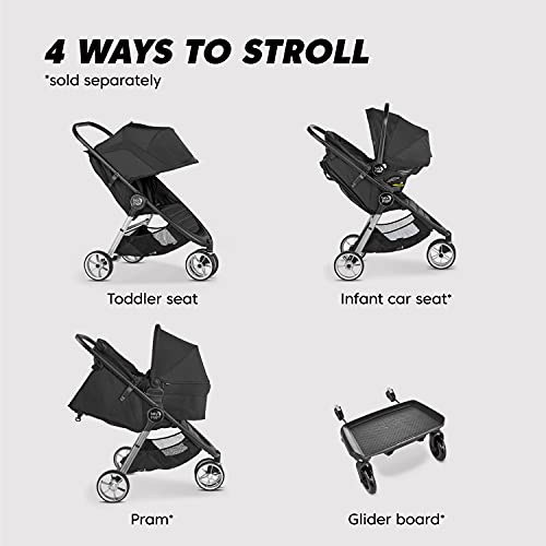 Baby Jogger City Mini 2 Stroller, Slate, 17.6 lbs