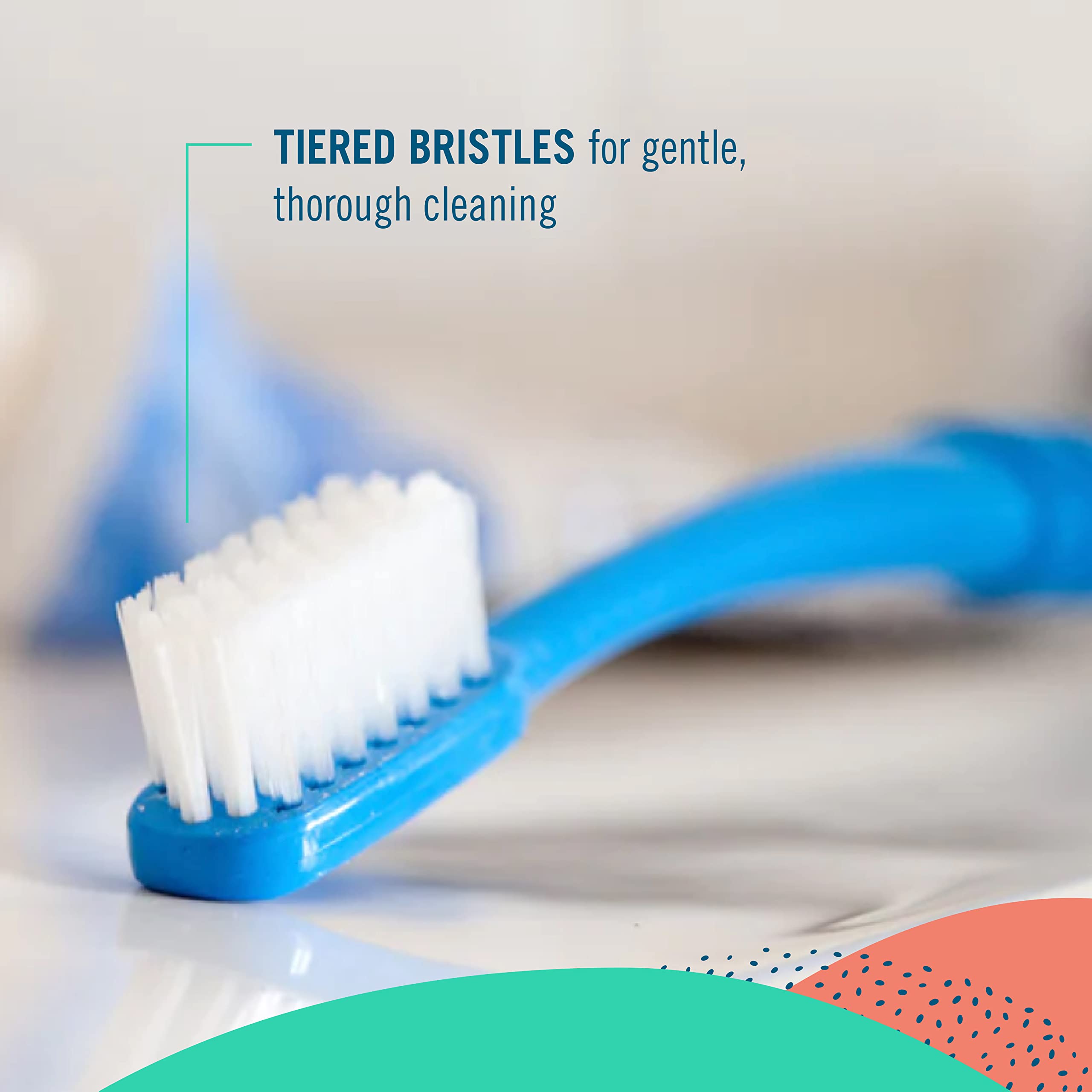Preserve Eco Friendly Adult Toothbrushes, Made in The USA from Recycled Plastic, Ultra Soft Bristles, Paperboard Package, Colors Vary, 6 Count (Medium)