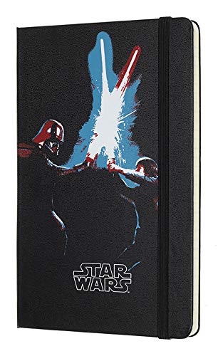 Moleskine Limited Edition Star Wars Notebook, Hard Cover, Large (5" x 8.25") Ruled/Lined, 240 Pages