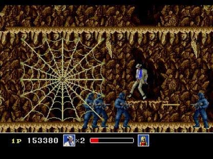 Michael Jackson’s Moonwalker (Sega Genesis / Megadrive) – Reproduction Video Game Cartridge with Clamshell Case and Manual
