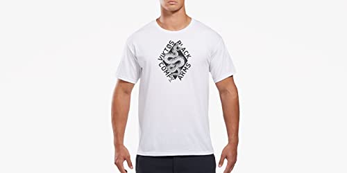 VIKTOS Men's Diamond Front Tee T-Shirt, White, Size: XX-Large