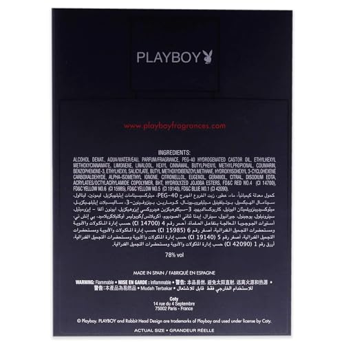 Playboy Vegas By Playboy For Men Edt Spray 3.3 Oz