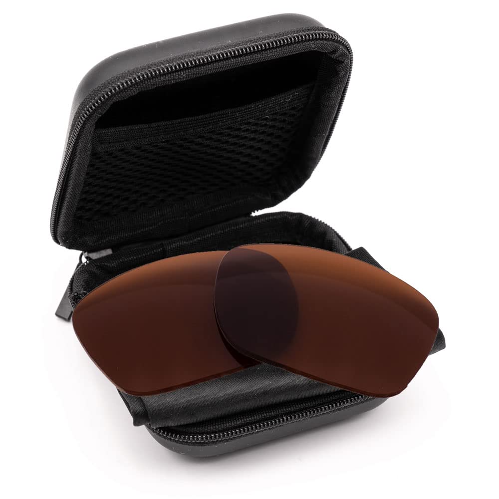 Apex Lenses Polarized Replacement Lenses for Maui Jim Pearl City MJ214 Sunglasses (Brown)
