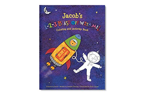 Personalized Coloring & Activity Book for Kids - I See Me! (Outer Space)
