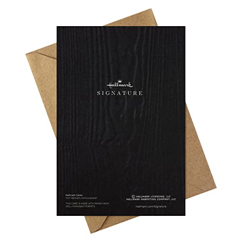 Hallmark Signature Father's Day Card or Birthday Card for Men (Deer Head)