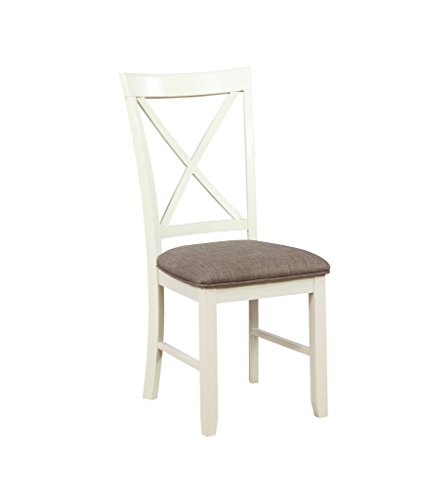 Powell Furniture Jane 5 Piece Dining Set, White