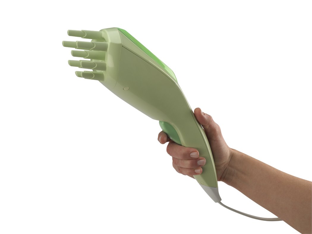 Q-Redew Original Handheld Steamer for All Hair Types - Hydrates, Reshapes, Detangles, Restyles, Stretches, Deep Conditions, Adds Volume - 120V 650W