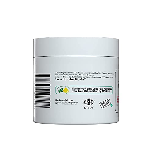 Kanberra Gel | Odor Removing Gel | Stop Odors Naturally | Pure Tea Tree Gel | The Original All Natural Air Purifier | NEW 6oz size