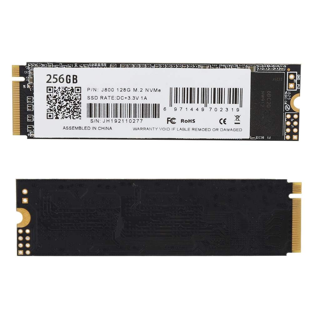 ASHATA SSD Solid State Drive, Solid State Drive with Powerful Compatibility for Notebook Desktop Universal Use, for JURU NVME SSD Solid State(128GB)