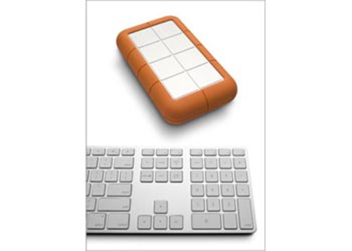 Lacie Rugged XL 1 TB USB 2.0 Desktop External Hard Drive 301848U