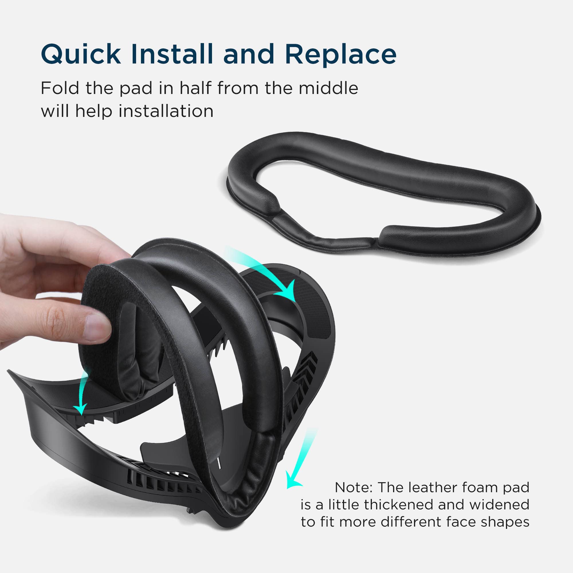 KIWI design Hard Protective Carry Case and Fitness Facial Interface Accessories