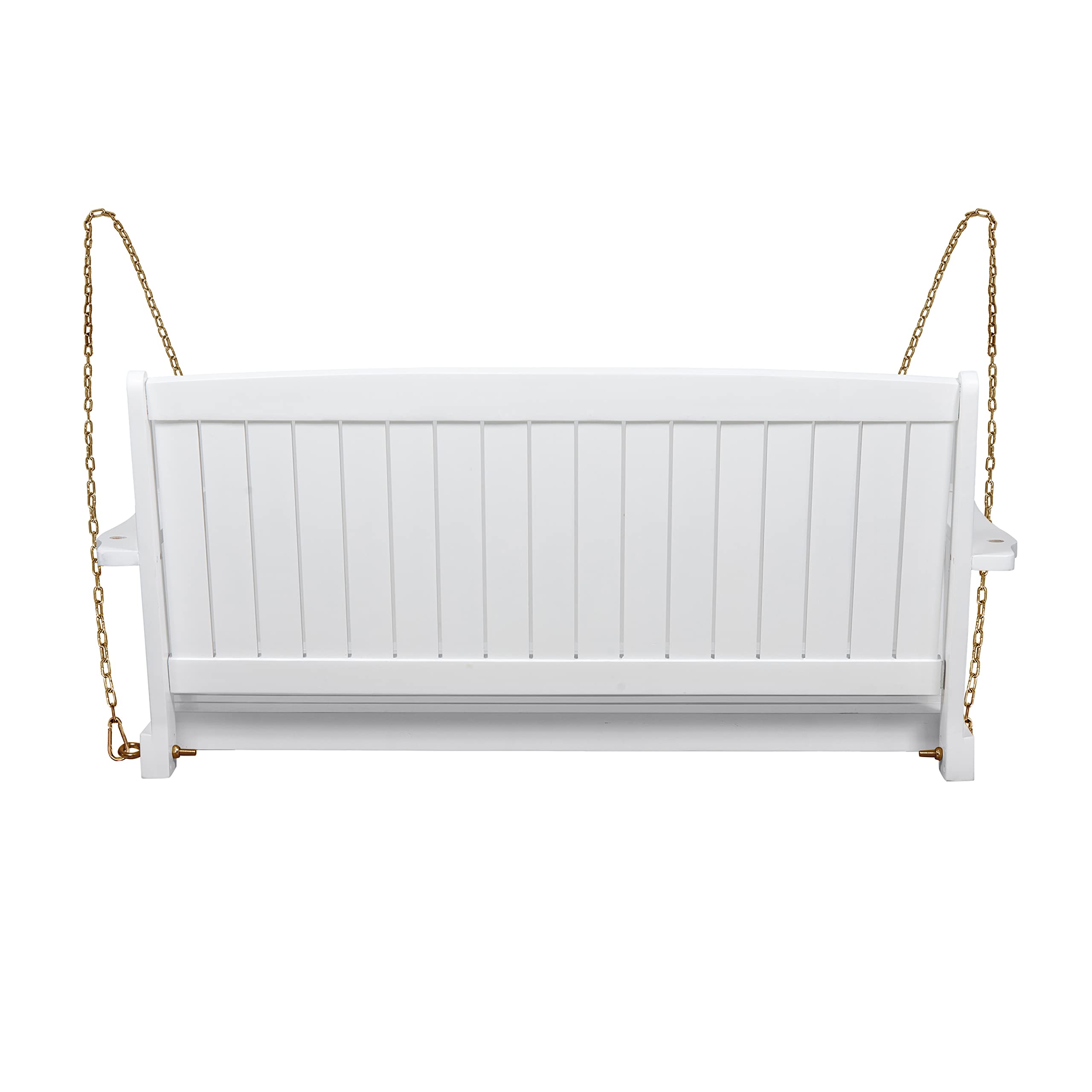Christopher Knight Home Phoebe Outdoor Acacia Wood Porch Swing, White