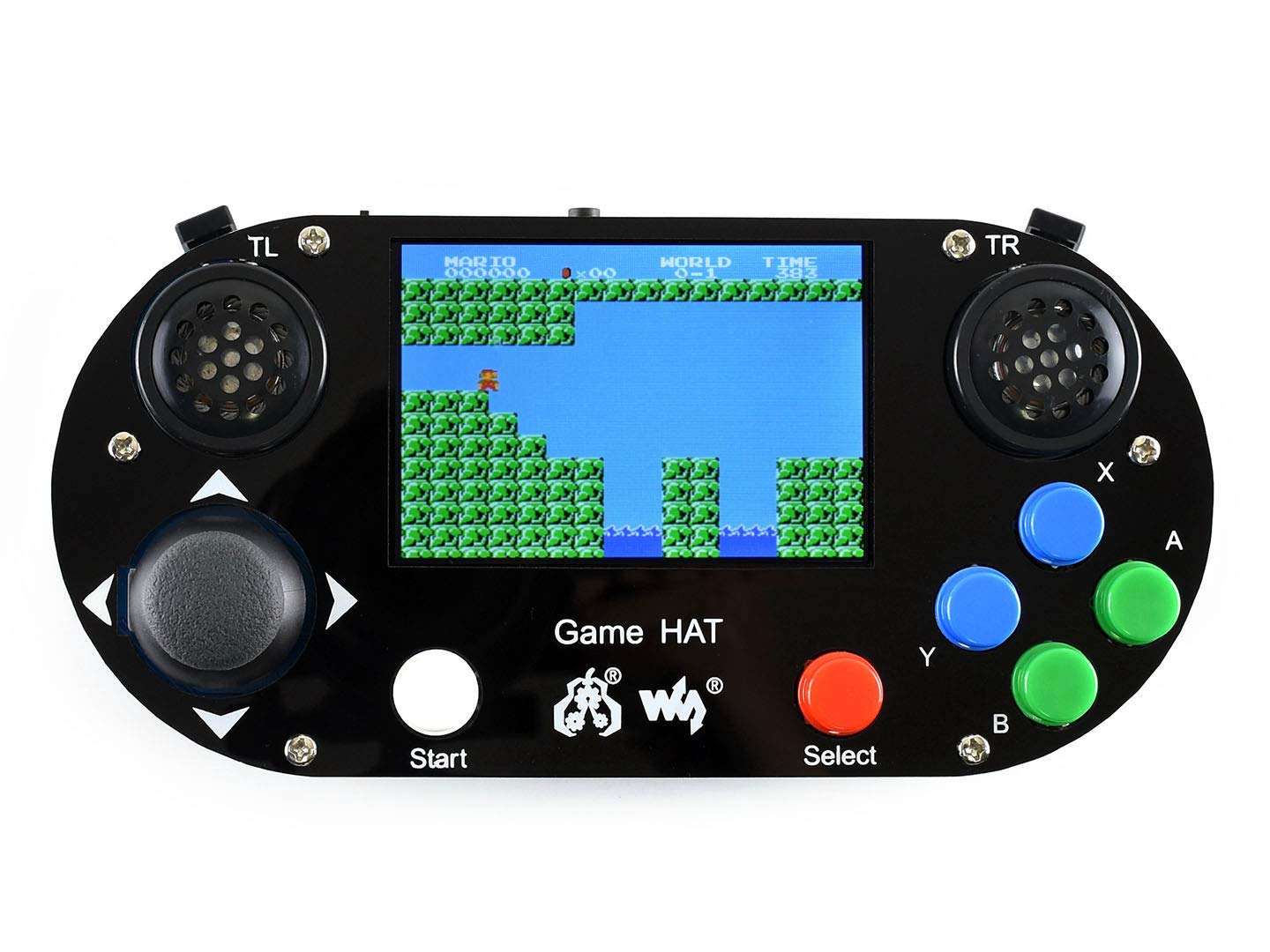 Game HAT for Raspberry Pi 3B+/3B/2B/B+/A+/Zero/Zero W Portable Game Console Gameboy 3.5inch IPS Screen with Gamepad Joystick
