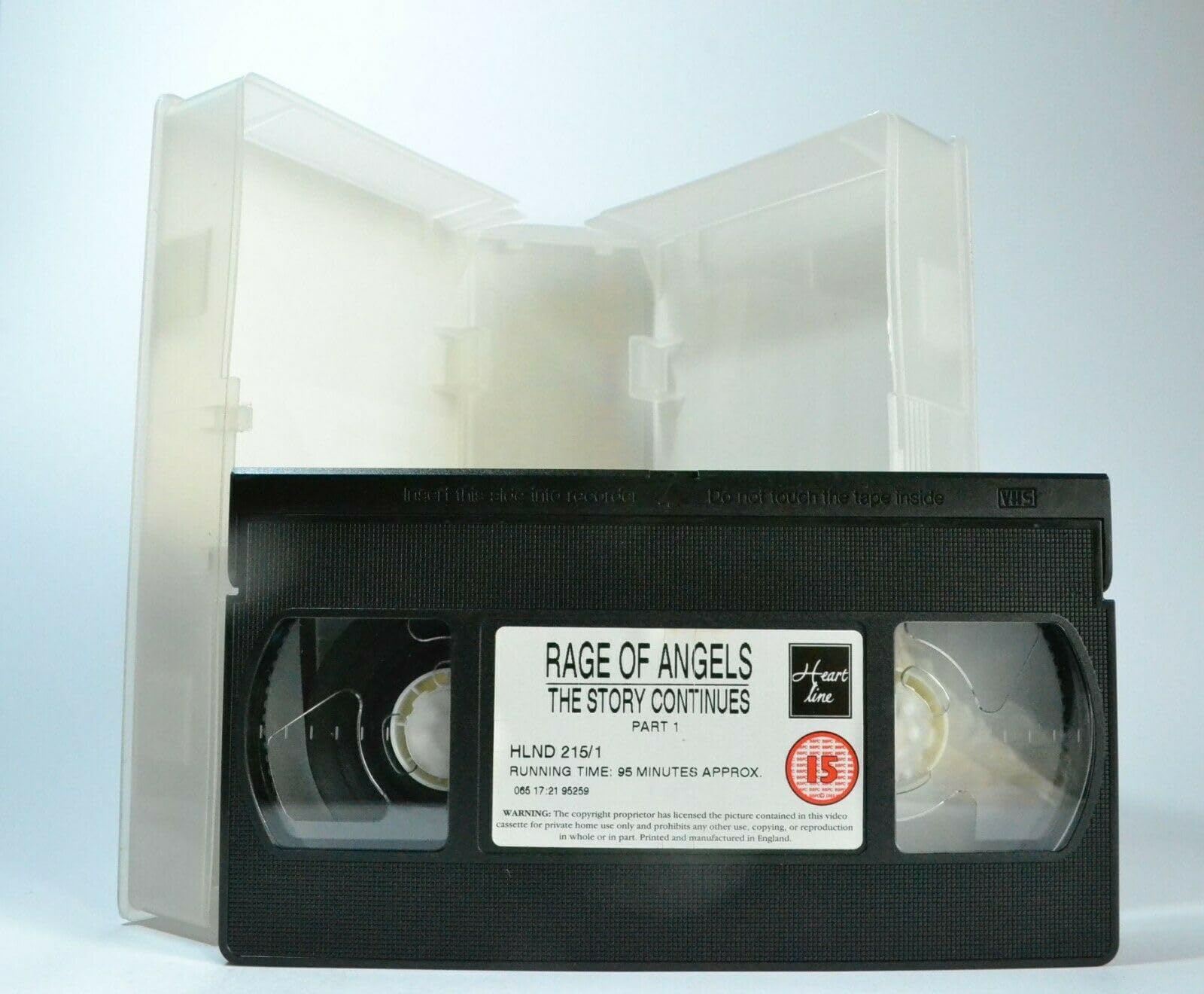 Rage Of Angels: The Story Continues [Final Revenge] Sidney Sheldon - Drama - VHS