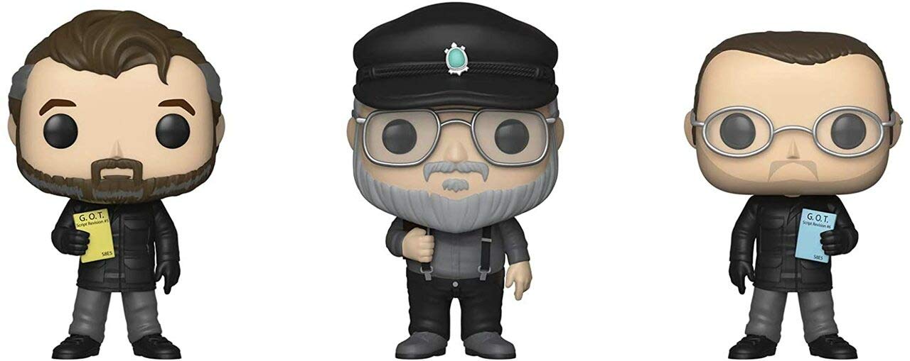 Game of Thrones Funko Pop The Creators 3 Pack NYCC 2018 Exclusive