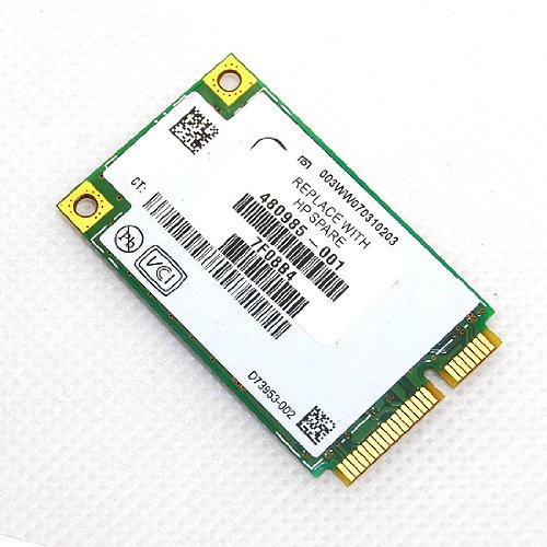 Intel 4965 AGN Wireless-N WiFi Link Mini PCI-E Card 300 Mbps 802.11a/b/g/n 2.4/5 GHz 4965AGN for HP