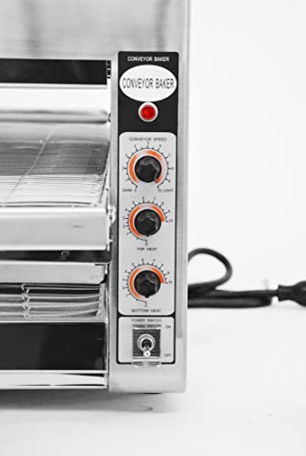 Omcan 11387 Conveyor Commercial Restaurant Counter Top Pizza Baking Oven TS7000