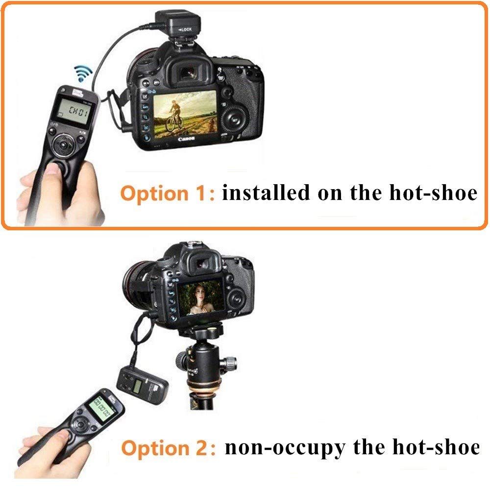 Pixel Timer Shutter Release Remote Control TW283-DC2 Remote Release for Nikon Z7 Z7II Z6 Z6II Z5 D5600 D3300 D5000 D5100 D5200 D5300 D5500 D90 D7000 D7100 D7200 D7500 D780 D610 D750 P7700 P7800