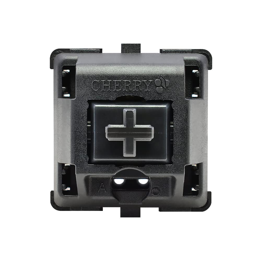 Granvela Cherry MX Black Keyswitch (10 Pack) - MX1AG1NN | Plate Mounted | Linear Switch |