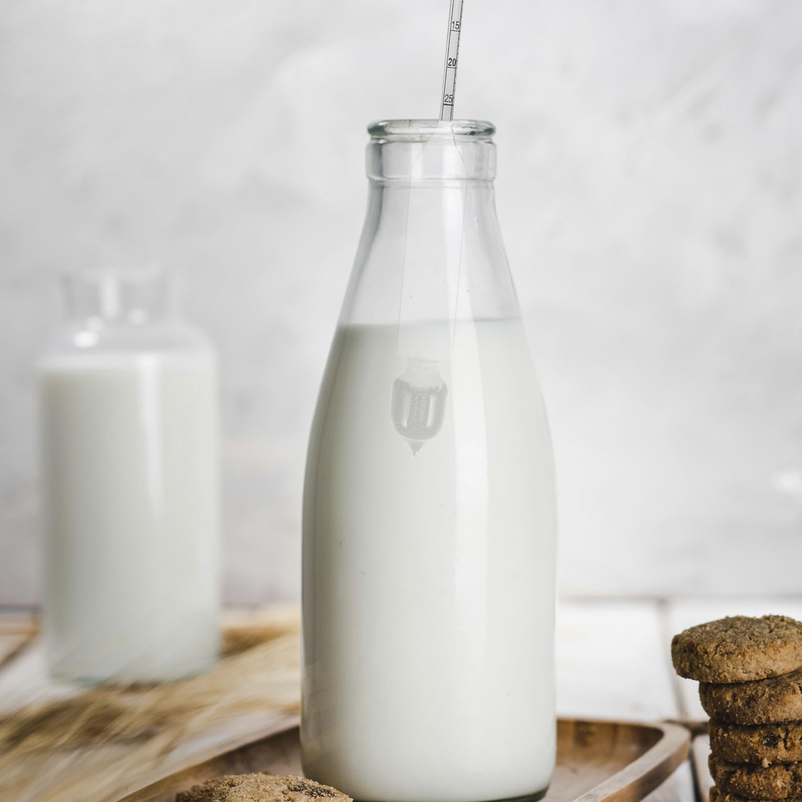 Luxshiny Lactometer Milk Lactometer Hydrometer Milk Density Tool Syrup Hydrometer Test Measurement Tools Dairy Industry Milk Quality