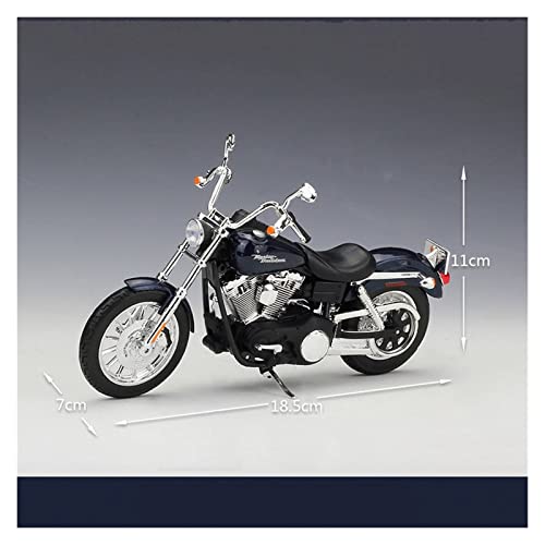 APLIQE Scale Model Vehicles for Harley FXDBI Dyna Street Bob Alloy Simulation Die Casting Metal Toy Motorcycle Model 1:12 Cool Model Ornament (Color : 6)