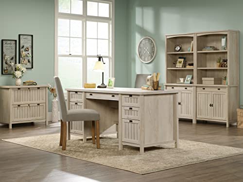 Sauder Costa Lateral File, Chalked Chestnut finish