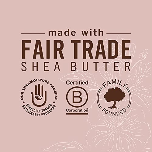 SheaMoisture Coconut and Hibiscus Curl & Shine Conditioner with Silk Protein & Neem Oil 13 oz - Thick, Wavy & Curly Hair - Value Double Pack - Qty of 2