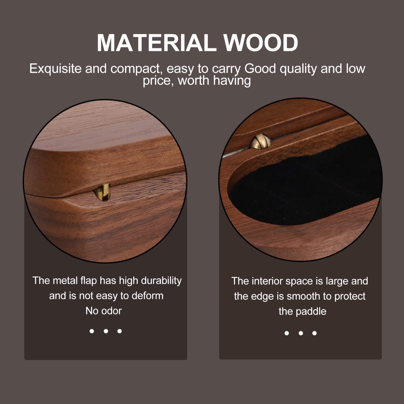 Guitar Display Case Guitar Pick Box Storage Wooden Guitar Picks Case Guitar Picks Holder Organizer Small Item Organizer for Bass Mandolin Banjo Ukulele Coffee Guitar Pick Case