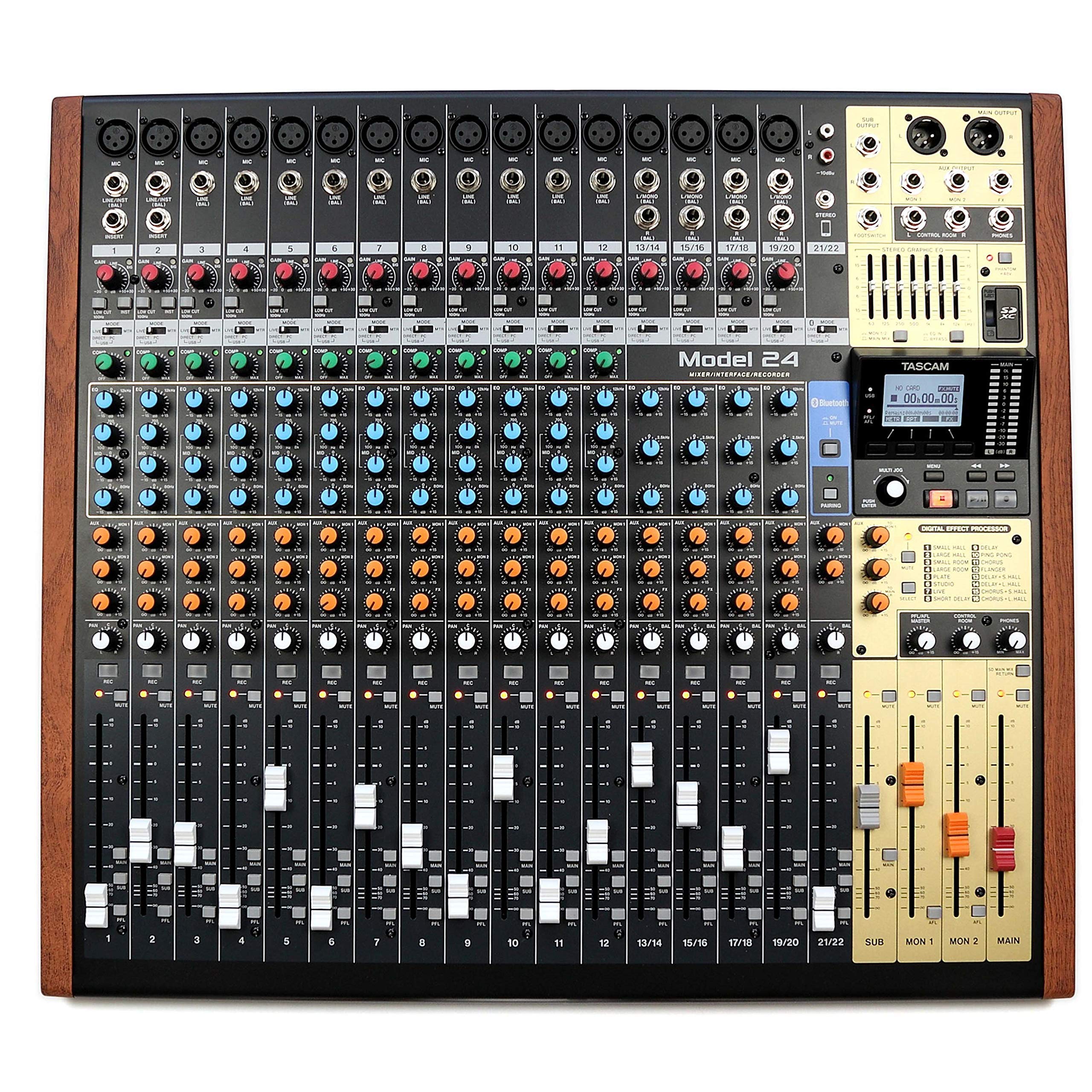 Model 24 Digital Multitrack Recorder / Analog Mixer / USB Interface (Renewed)