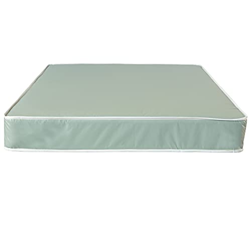 Mattress Comfort, 8-Inch Firm Double Sided Tight top Waterproof Vinyl Innerspring Mattress, Twin XL