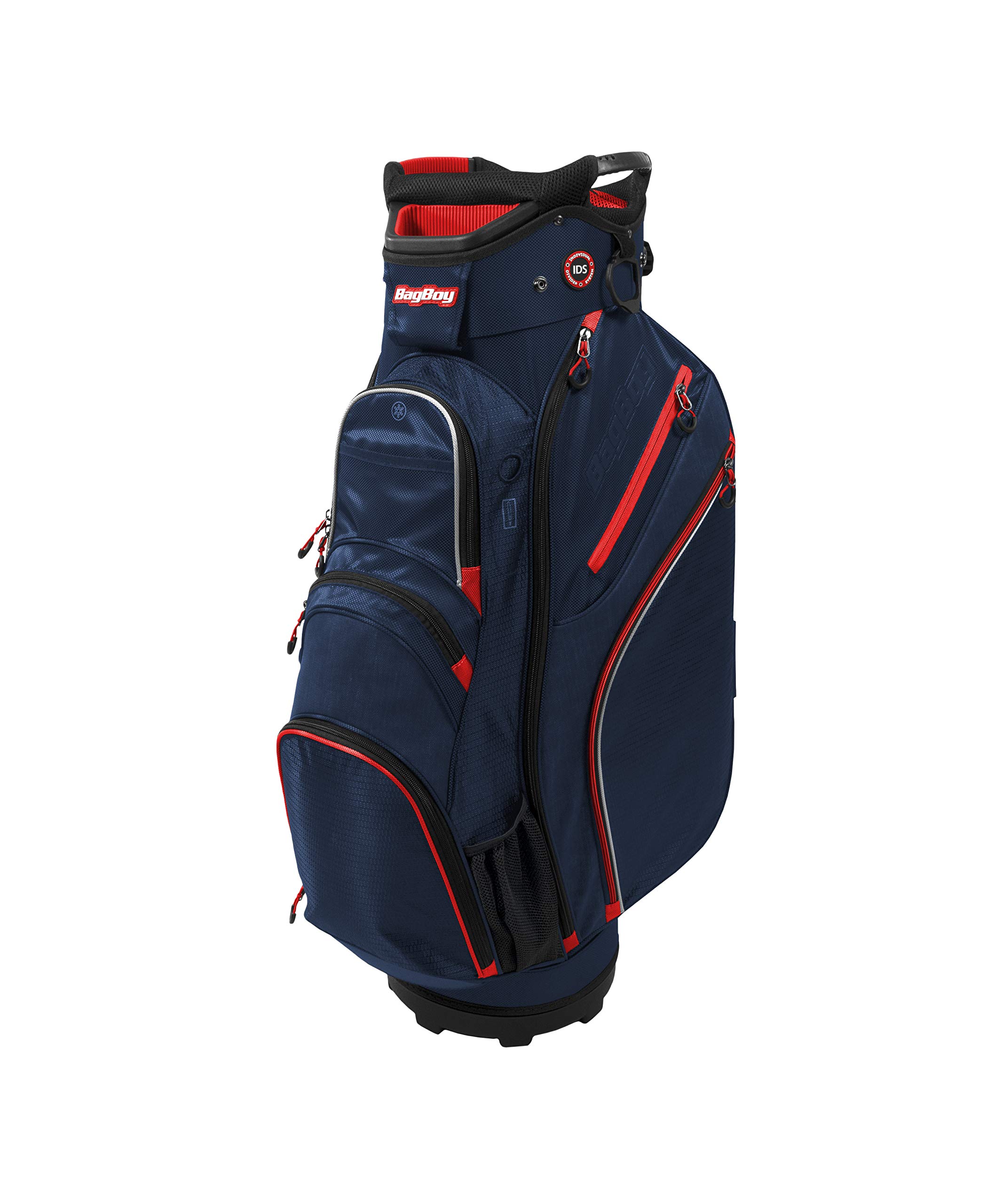 Bag Boy Chiller Cart Bag, Navy/Red/White, One Size