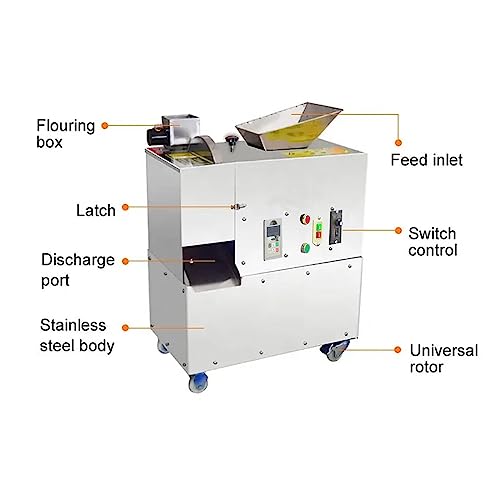 INTSUPERMAI Electric Dough Divider Commercial Dough Divider Cutter Auto Dough DIviding Cutting Machine Quantitative 0.18oz-17.6oz