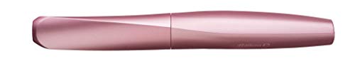 Pelikan Twist Fountain Pen with 1 Ink Cartridge, Medium Nib, Girly Rose, Boxed (806251)