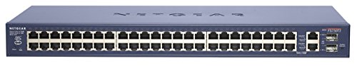 ProSafe 48-Port 10/100 Smart Switch with 2 Gigabit Ports