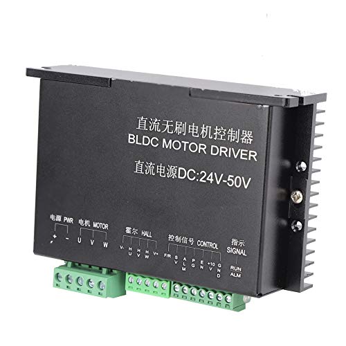 Brushless Stepper Motor Driver Board 3 Phase Stepping Motor DC24‑50V Controller Board Module Semi Enclosed Case Stepper Motor
