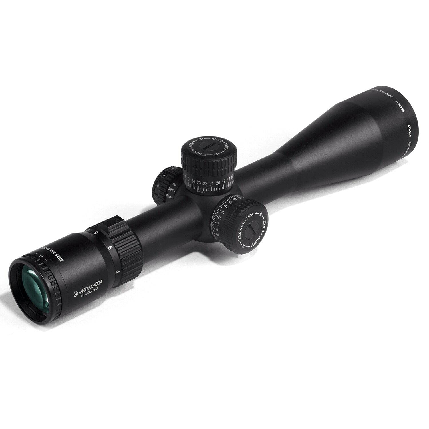 Athlon Helos BTR GEN2 4-20x50 Riflescope APLR6 FFP IR MOA Reticle with Wearable4U Lens Cleaning Pen Bundle
