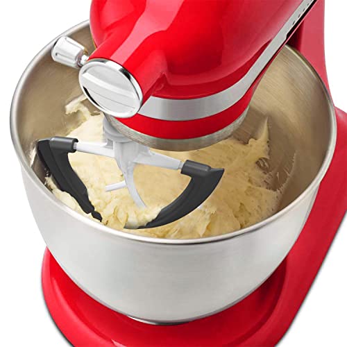 Flex Edge Beater for Kitchenaid, 4.5-5 Quart for Kitchenaid Mixer Attachments, Fits Tilt-Head for Kitchenaid Paddle with Scraper by HOZODO