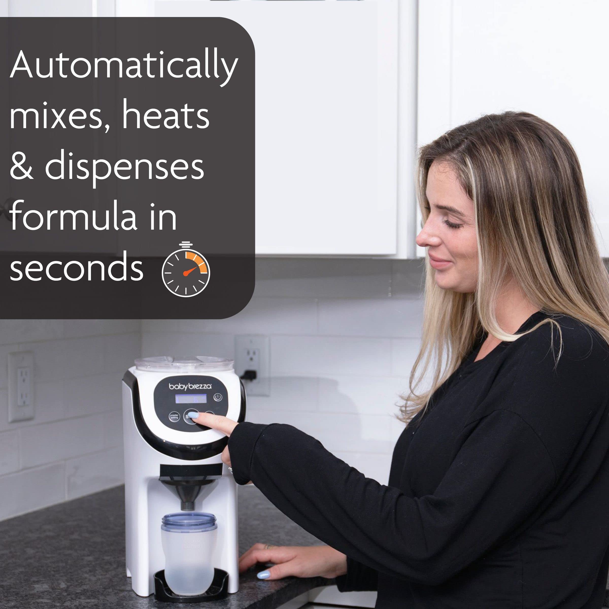 Baby Brezza Formula Pro Mini Baby Formula Maker & Formula Pro Mini Riser Stand Attachment