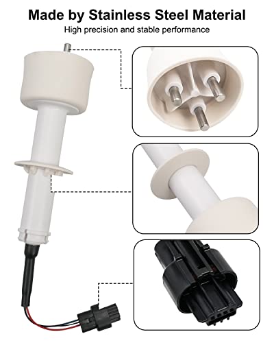 Ice Water Level Probe Kit Fit for Manitowoc Ice Machines Replace 000016053, with Harness