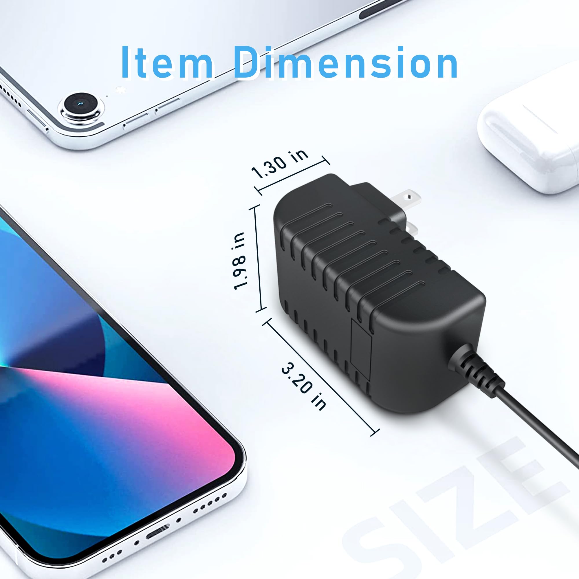 CJP-Geek 6.5V AC/DC Adapter Compatible with Blackstar Fly 3 Bass Amplifier Fly3 & Fly 103 Guitar Speaker PSU1FLY PSU-1 SW10-06501500-W Power Supply