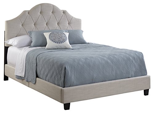 Pulaski Mason All-in-1 Fully Upholstery Tuft Saddle Bed, Queen