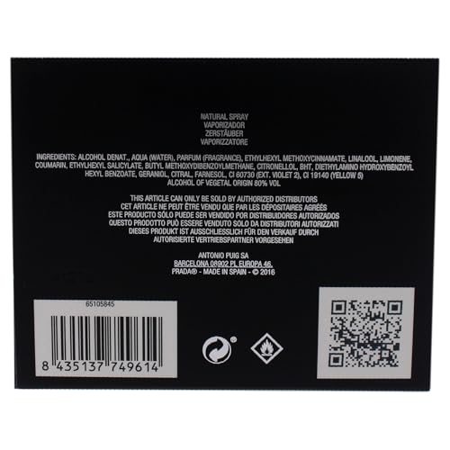 Prada LHomme Men EDT Spray 5.1 oz