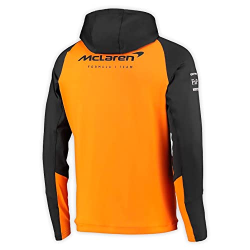 McLaren F1 Men's 2022 Team Hooded Sweatshirt (2XL) Orange