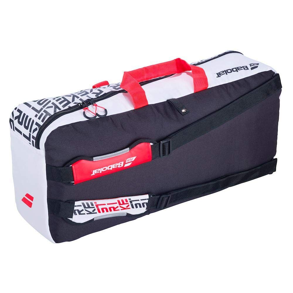 Babolat Duffle M Pure Strike Bag, Adults Unisex, Blanc Rouge MYS (White) One Size