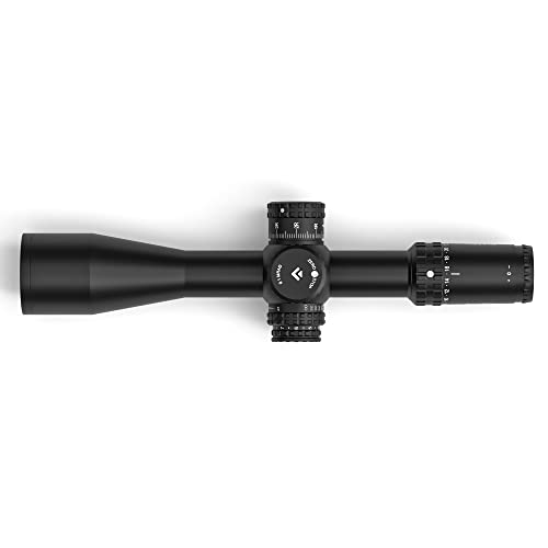 Arken Optics SH4 GEN2 6-24X50 Rifle Scope FFP MIL VPR Illuminated Reticle with Zero Stop - 34mm Tube