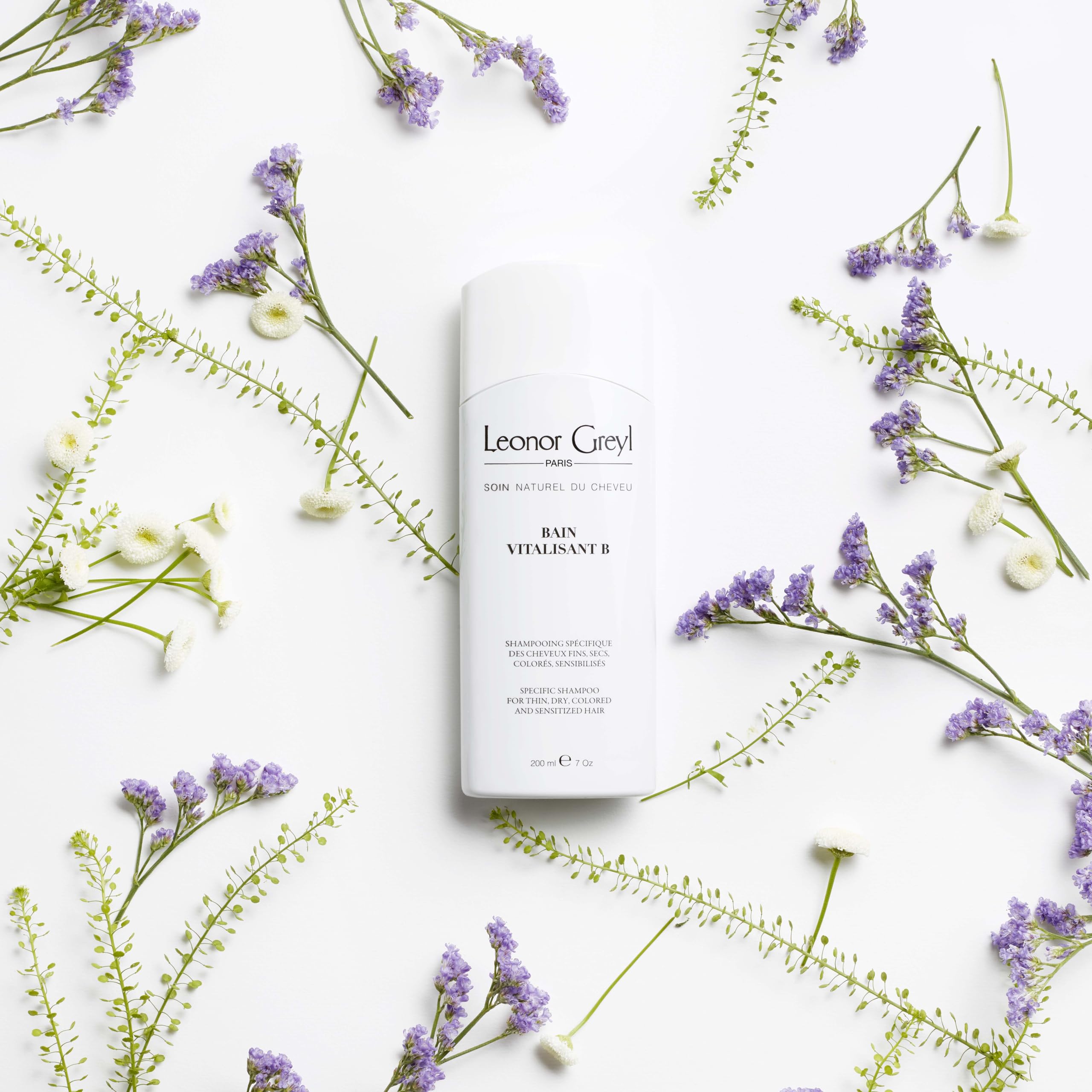 Leonor Greyl Paris - Bain Vitalisant B - Specific Shampoo for Fine, Color-Treated or Damaged Hair - (5.2 Oz)