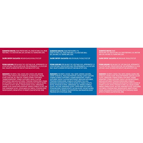 Meow Mix Classic Favorites Wet Cat Food, Variety Pack, 2.75 Ounce Cup (Pack of 48)