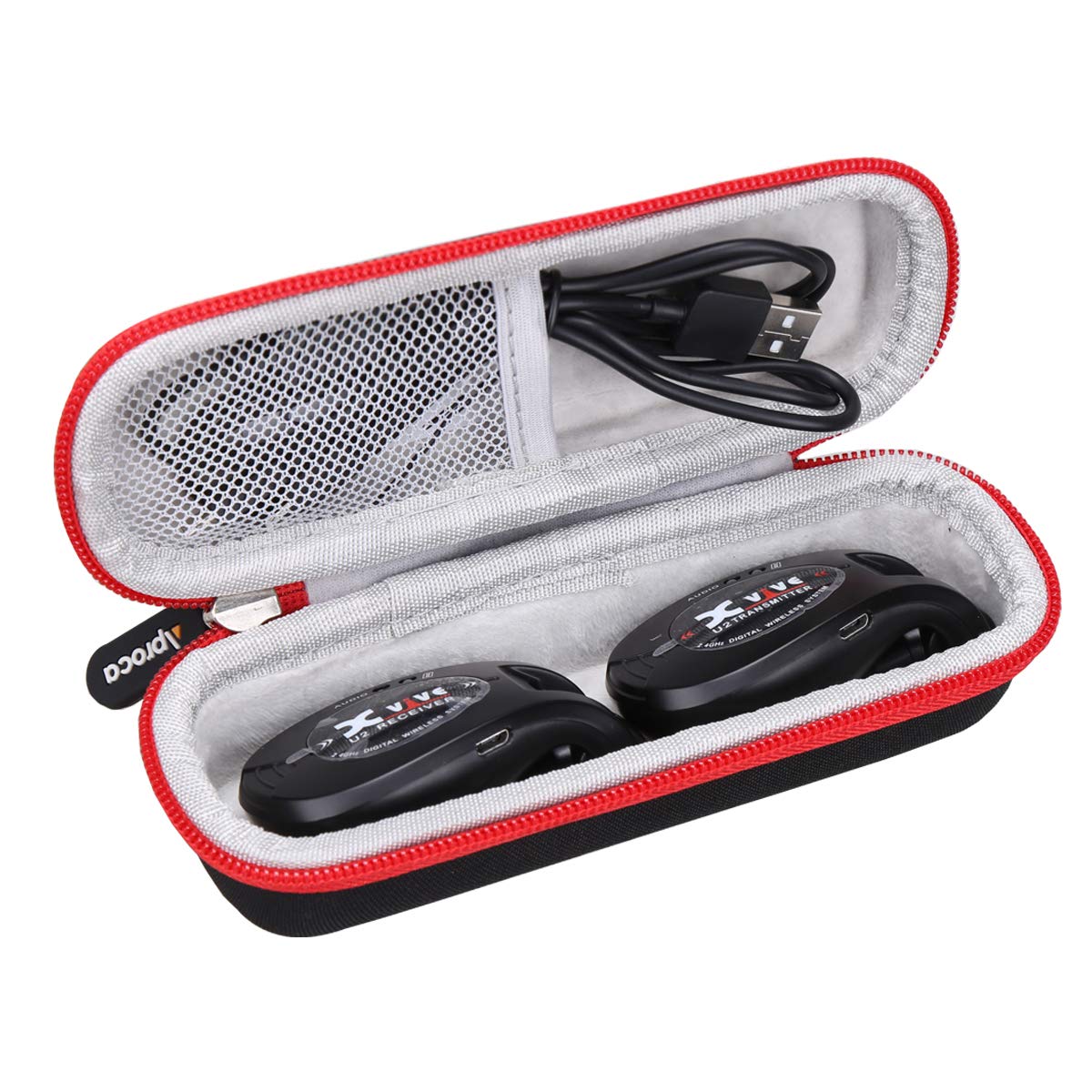 Aproca Hard Travel Storage Carrying Case for Xvive U2 / Ammoon Guitar Wireless System