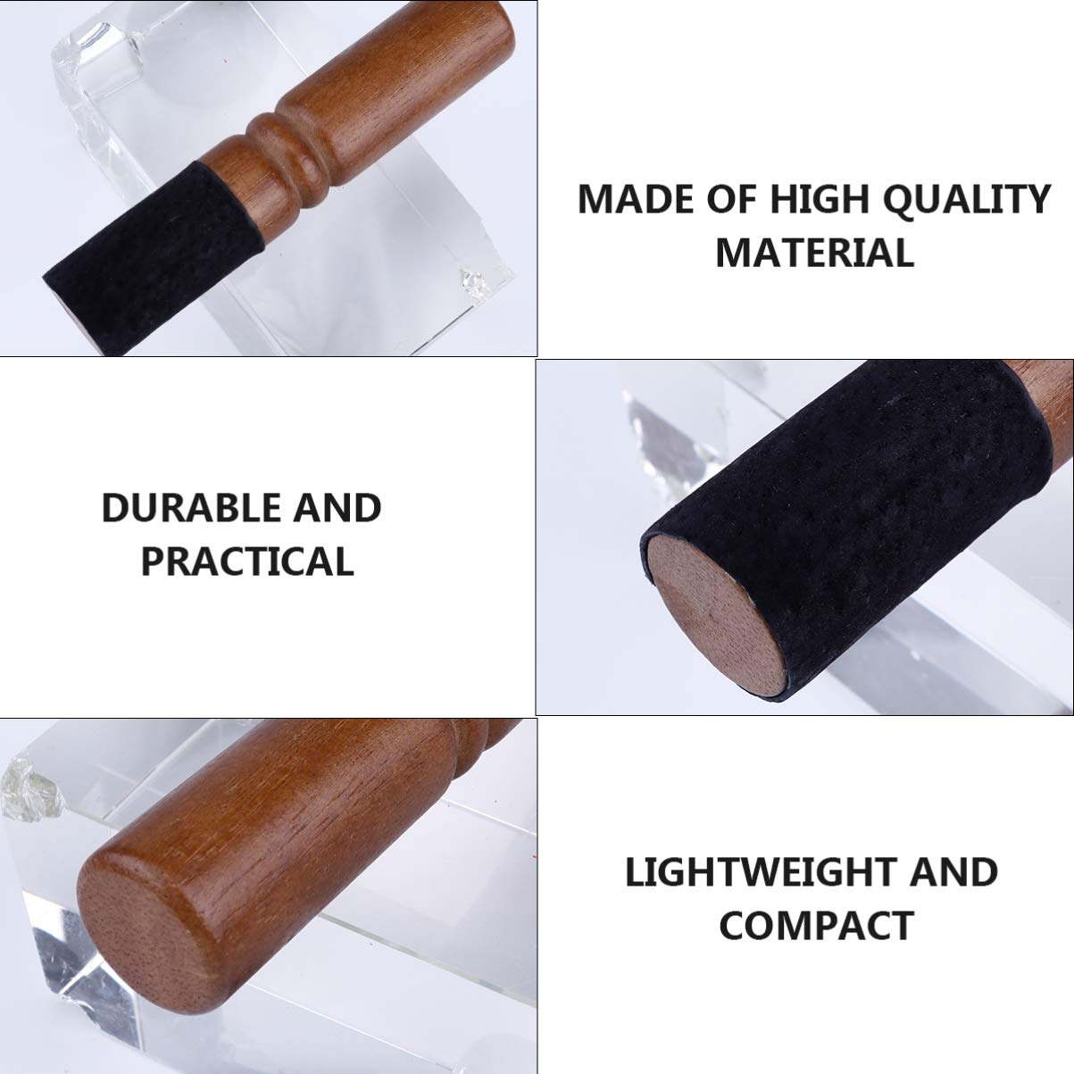 Handmade singing bowl mallet coming from Nepal. Adopt premium materials, durable and wear-resistant.